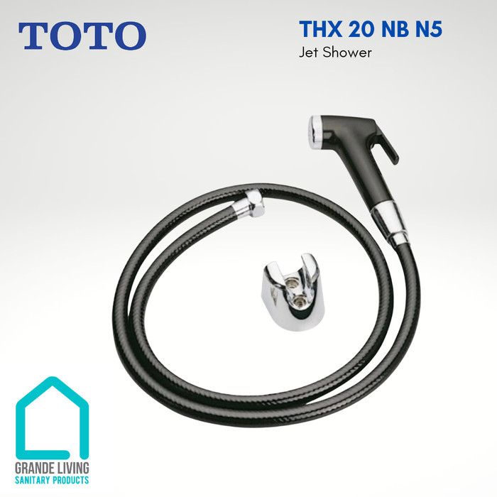 Jual TOTO Jet Shower Toilet Spray Shower Kloset THX 20 NB N5 Hitam ...