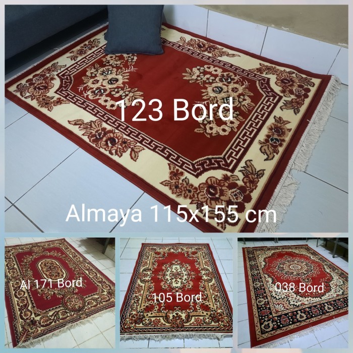Jual Karpet Permadani Klasik Kecil Bawah Meja Almaya 115x155 cm ...
