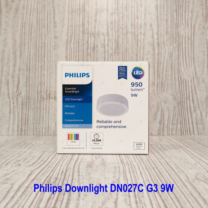 Jual Lampu Philips Downlight LED Plafon DN027C Gen 3 LED9 9W D150 Outbow | Shopee Indonesia