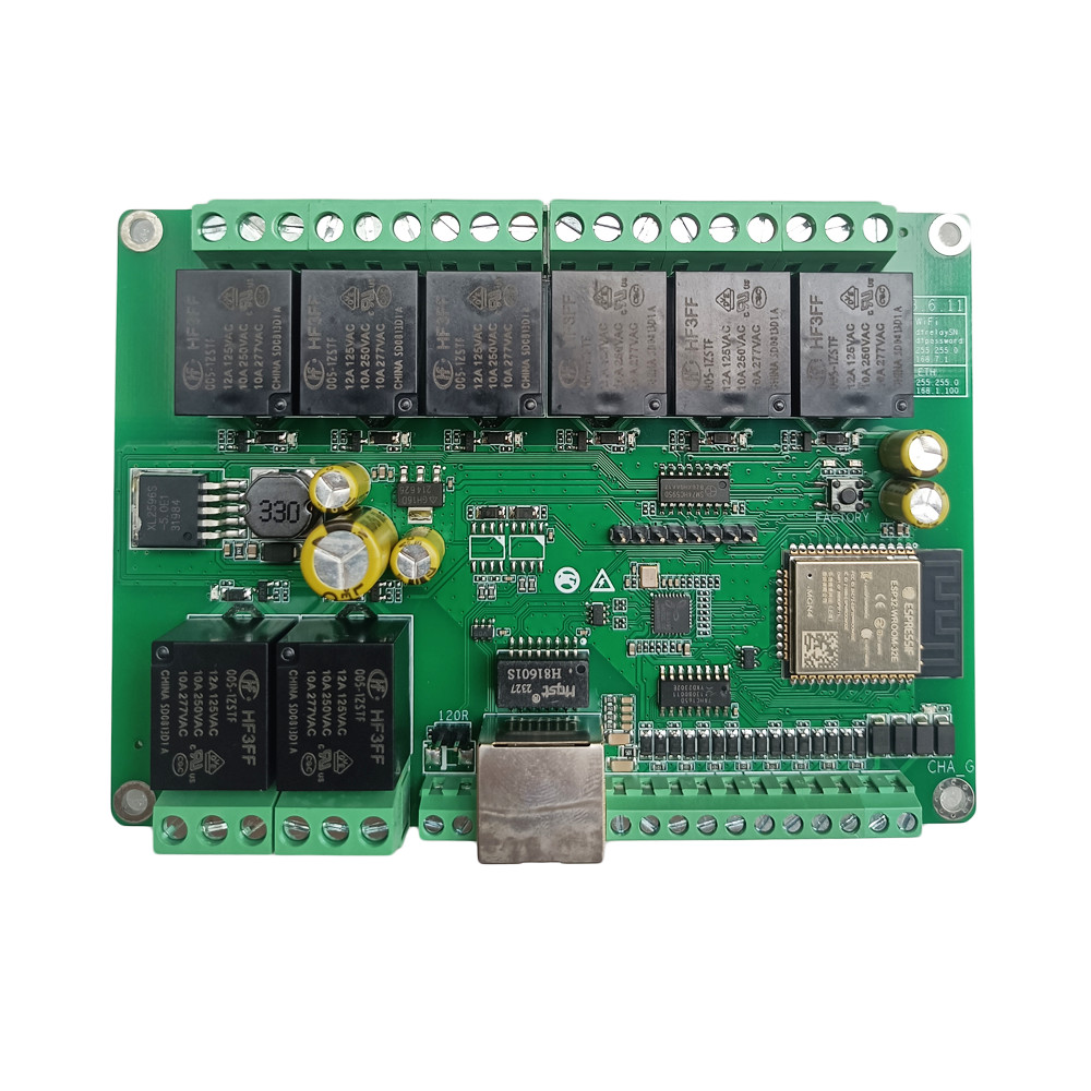 Jual NEW Ethernet Relay Network Wifi Switch Modbus MQTT TCP UDP Web HTTP Schedule Task CAN RS485 ...