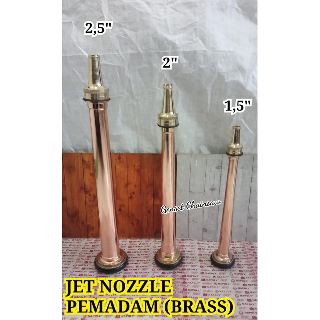 Jual Jet Nozzle 1,5 / 2 / 2.5 Inch Fire Pemadam Kebakaran Hydrant ...