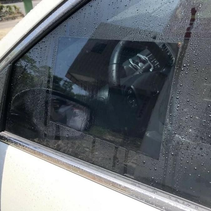 Jual Siap Kirim Stiker Jendela Mobil Anti Fog Embun Lihat Tembus Spion ...