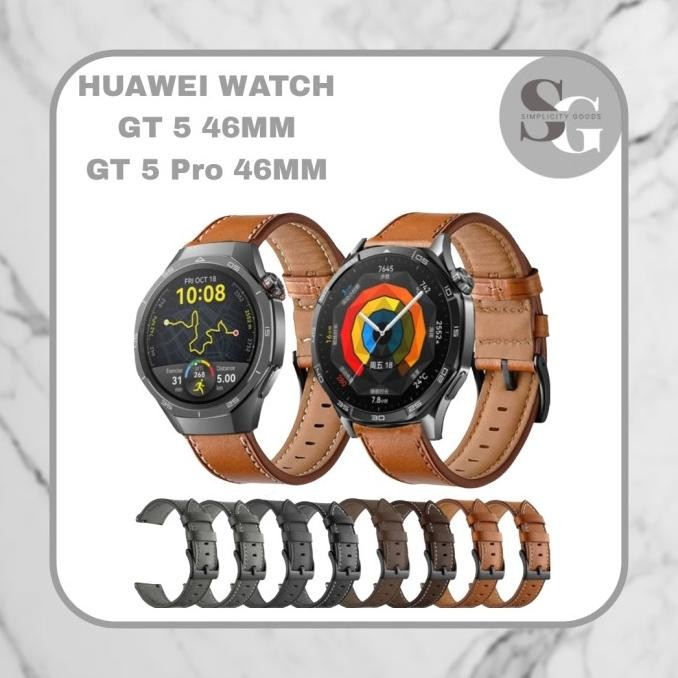 Jual tersedia strap huawei gt 5 46mm / gt 5 pro smart watch model w3 ...