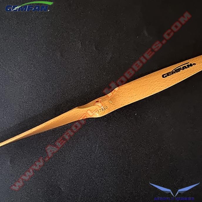 Jual Promo Gemfan 17x10 EP Scimitar Style Wood Propeller COD | Shopee ...