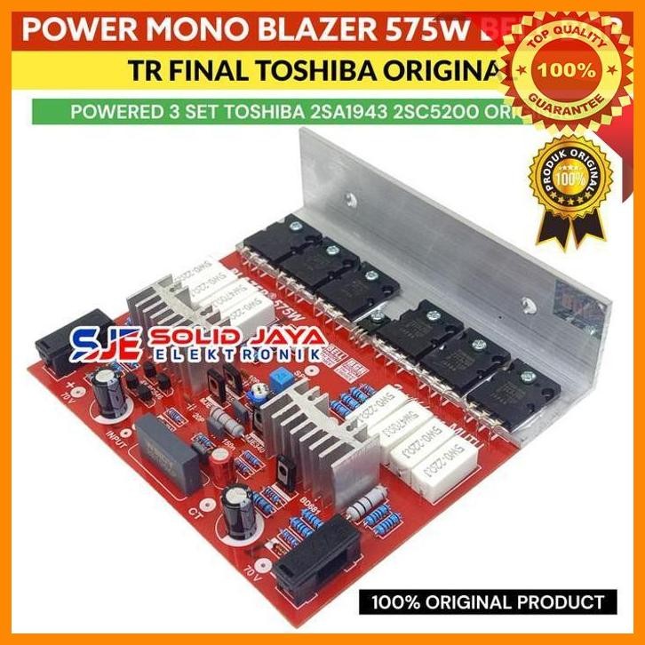 Jual [SJE] KIT POWER BLAZER 575W PLUS TR TRANSISTOR FINAL TOSHIBA ASLI ...