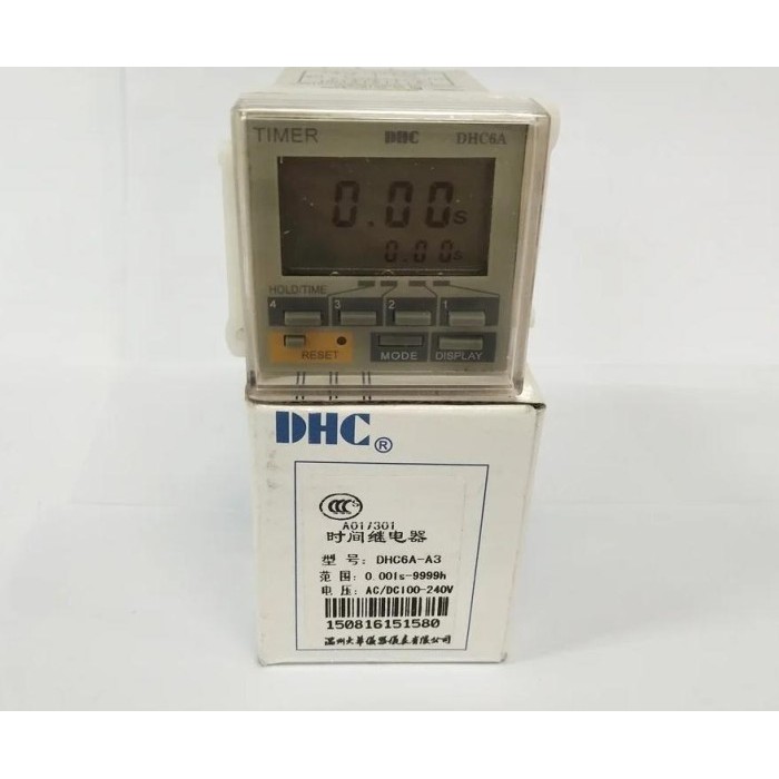 Jual Dhc Time Relay Dhc6A-A3 Power Failure To Maintain The Call To Continue With Lcd Backlight ...