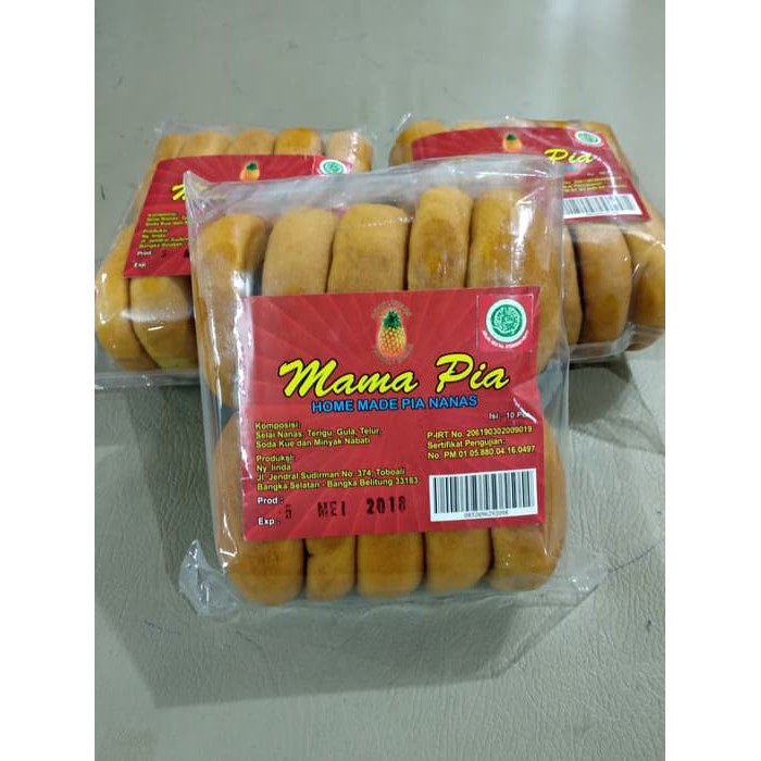 Jual New! KUE BONG LIPIANG NANAS/ CAKE KHAS BANGKA MEREK MAMA PIA ...