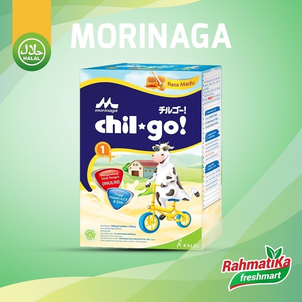 Jual Morinaga Chil Go 1+ Susu Bubuk Rasa Madu 700g (2 sachet @350g) | Shopee Indonesia