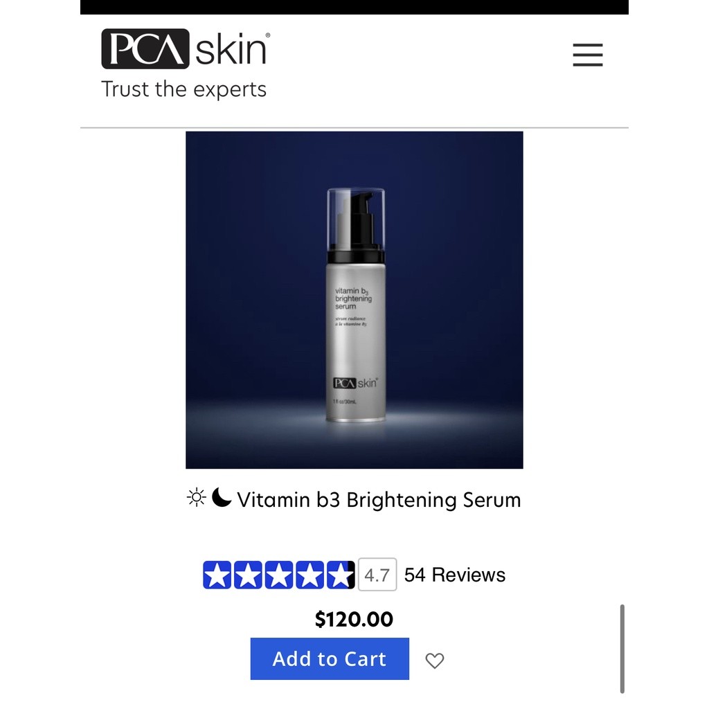 Jual PCA SKIN Vitamin B3 Brightening Serum SAMPLE Ready Stock | Shopee ...