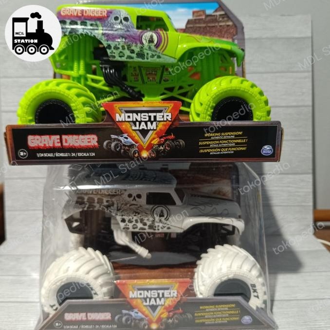Jual Spin Master Monster Jam - GRAVE DIGGER 1/24 (Big Truck) | Shopee ...