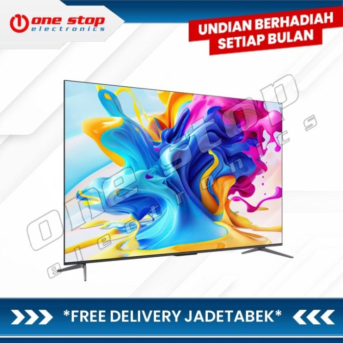 Jual TCL 50C645 QLED 4K UHD SMART GOOGLE TV W/ DOLBY VISION & ATMOS 50 INCH | Shopee Indonesia