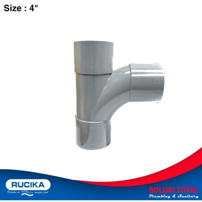 Jual TY 90 Derajat AW 4 Inch Tee Y 4" Rucika | Shopee Indonesia