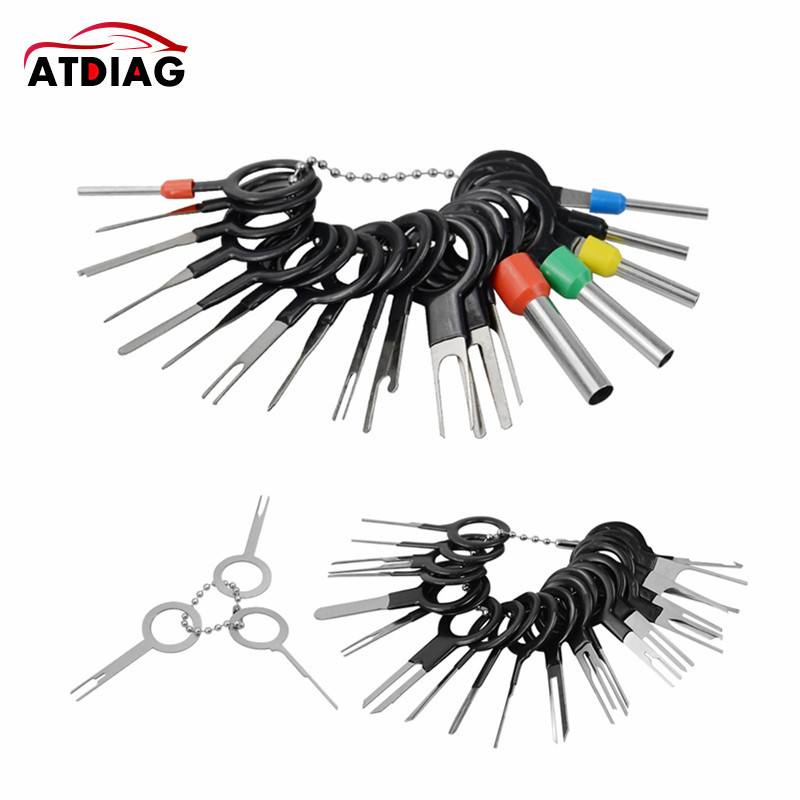 Jual Car Terminal Remover Tool Wire Plug Connector Extractor Puller ...