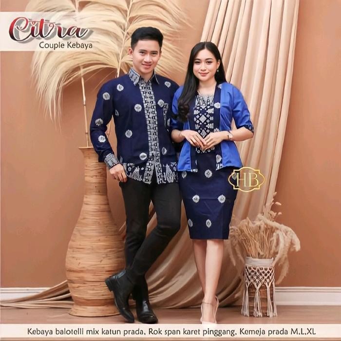 Jual Batik Couple Pasangan Baju Kapel Pasangan Terbaru Baju Kapelan Suami Istri Kebaya Batik ...