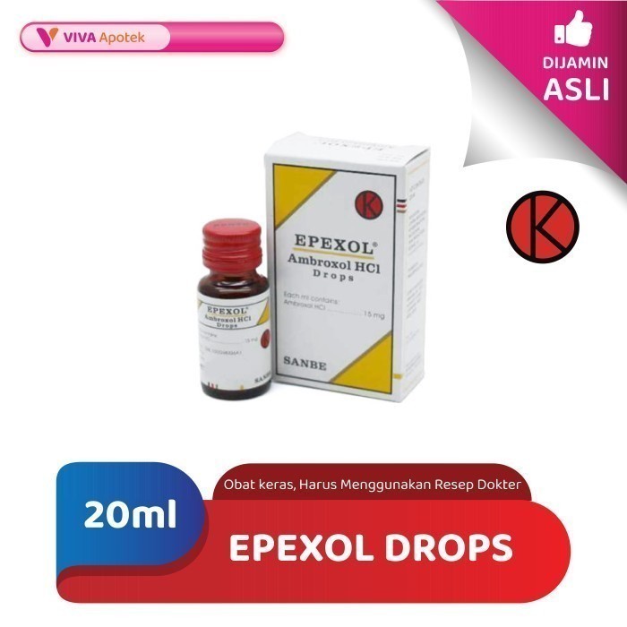 Jual Epexol Drops / Ambroxol / Batuk Berdahak (20 Ml) | Shopee Indonesia