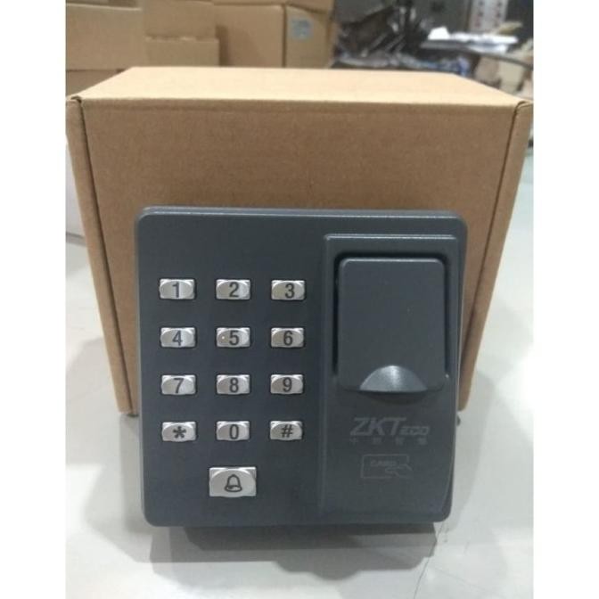 Jual Zkteco X7 Akses Kontrol Pintu Sidik Jari & Kartu Rfid Access Control Premium Quality ...
