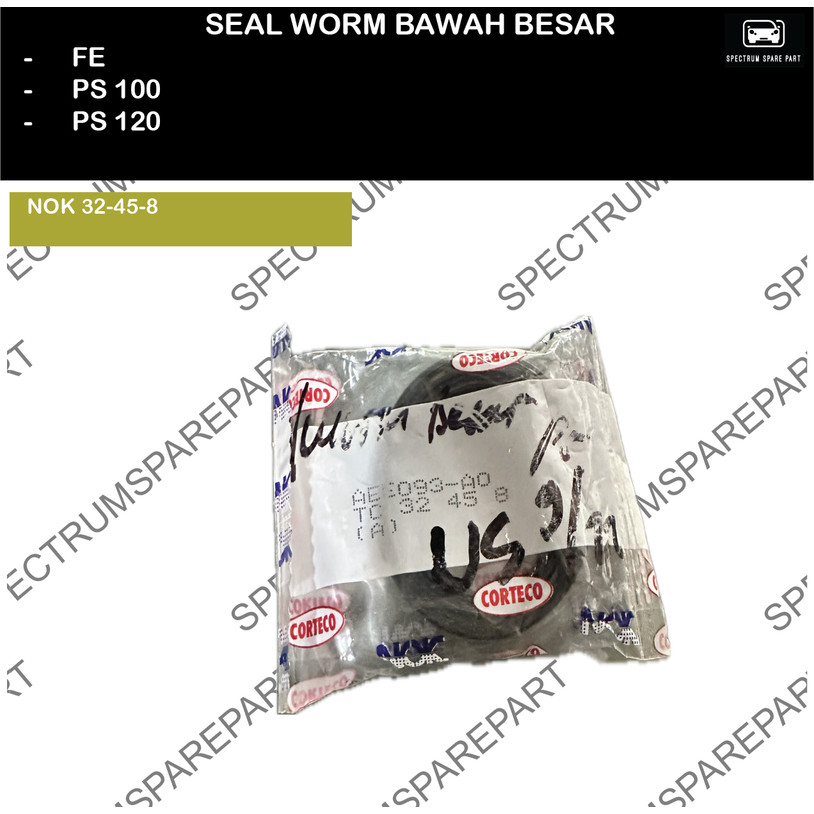 Jual SEAL WORM BAWAH BESAR FE - PS 100 -120 NOK 32-45-8 | Shopee Indonesia