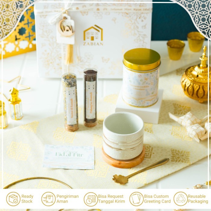 Jual New! Zabian - Jeddah Hampers Parcel Lebaran Idul Fitri Cookies Tea ...