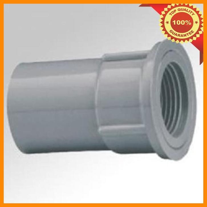 Jual [SMM] SDD 1/2 INCH PVC SOK DRAT DALAM VALVE SOCKET SAMBUNGAN PIPA ...
