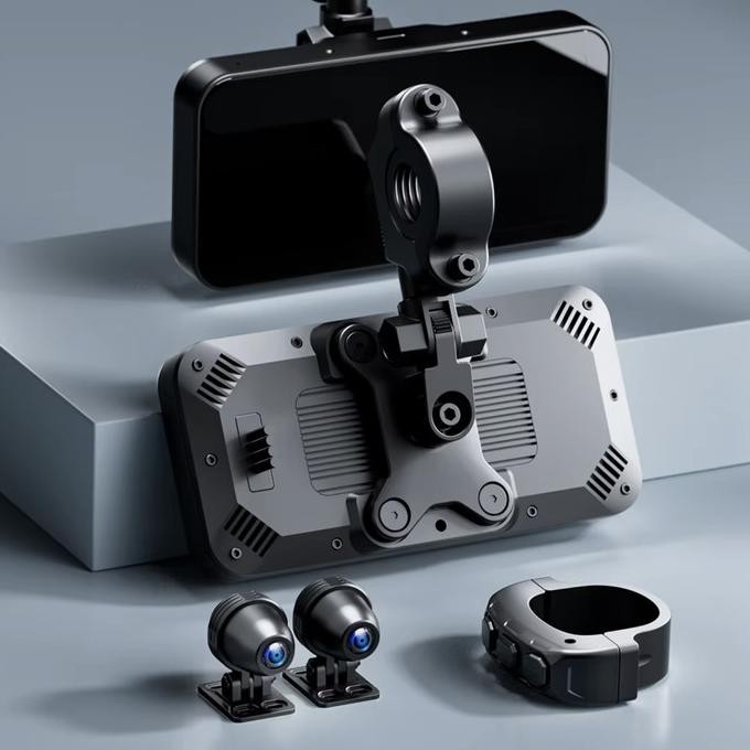 Jual Promo Hyperdash Motorcycle Smart Screen Dashcam Tpms - Camera ...