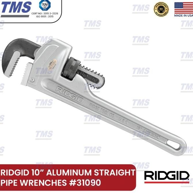 Jual Kunci Pipa Alumunium Ridgid Pipe Wrench 10" #31090 | Shopee Indonesia