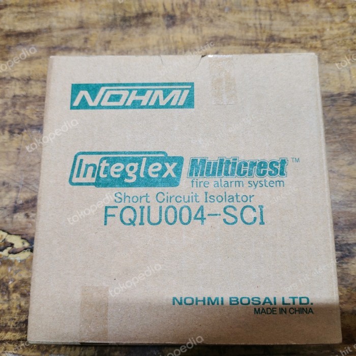 Jual FIRE ALARM SYSTEM SHORT CIRCUIT ISOLATOR NOHMI FQIU004-SCI ...