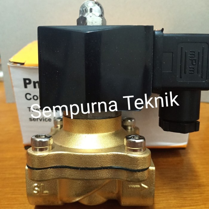 Jual Solenoid Valve Uw-20 / 2W-3/4" Emc 220Vac/ 24Vdc | Shopee Indonesia