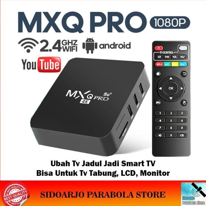 Jual Smart Tv Box Ram 8Gb/128Gb 4K Mxq Pro Android Quad Core Mediaplayer Original | Shopee Indonesia