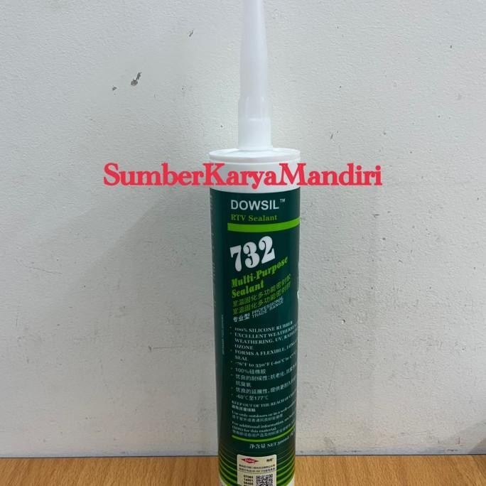 Jual Miliki Dowsil 732 Multi Purpose Sealant White / Putih 300Ml | Shopee Indonesia