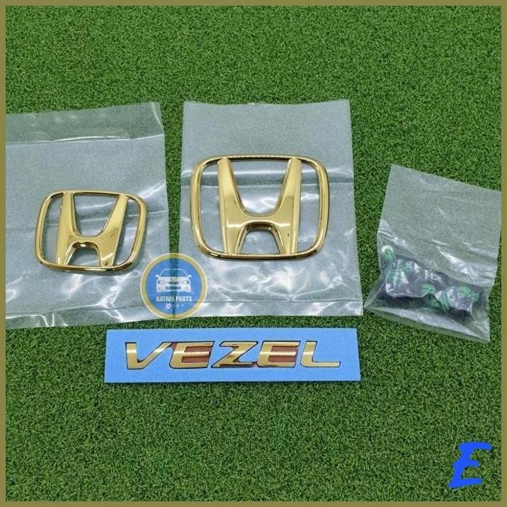 Jual | KYP | GOLD EMBLEM HRV VEZEL HONDA ACCESS JAPAN JDM | Shopee ...
