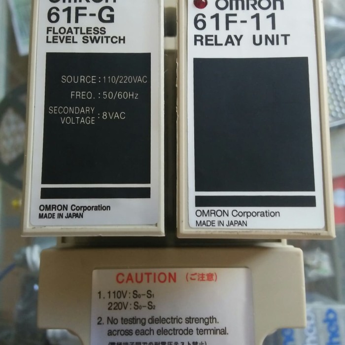 Jual Floatless Switch Water Level Control Wlc 61F-G Omron ( 1 Tangki ) | Shopee Indonesia