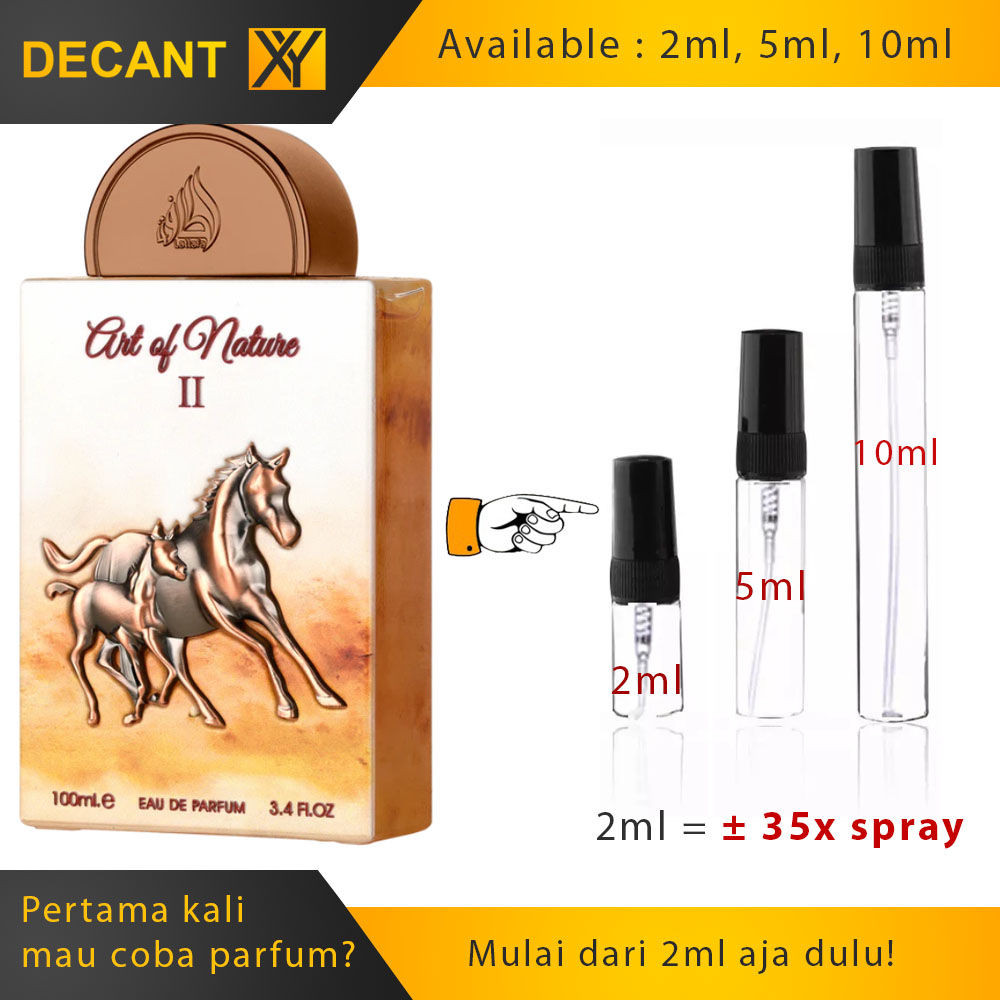 Jual Decant Lattafa Perfumes Art Of Nature Ii Unisex 2ml 5ml 10ml | Shopee Indonesia