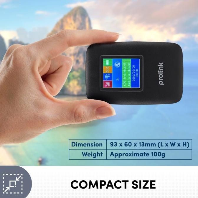 Jual Prolink PRT7011L Portable 4G LTE WiFi Hotspot Smart Mifi | Shopee ...