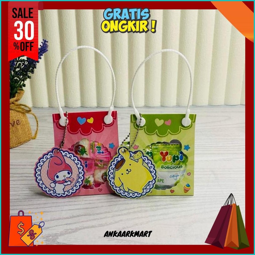 Jual 20 Pcs Parcel Mini Sanrio - Parcel Mini Lebaran - Amplop Lebaran ...