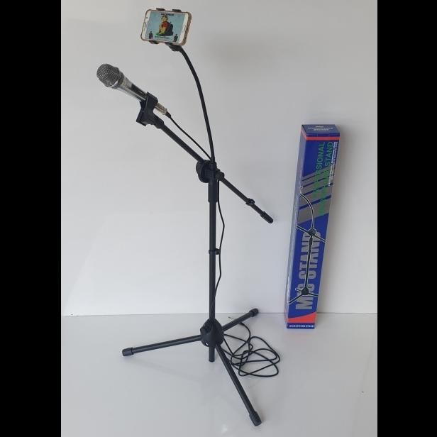 Jual Stand Mic Berdiri + Holder HP ( Metal Noise ) | Shopee Indonesia