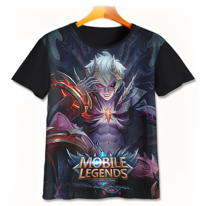 Jual Baju Kaos Anak 3D Mobile Legends ML - Dyrroth Pakaian Anak Laki - Laki Perempuan Kaos ML ...