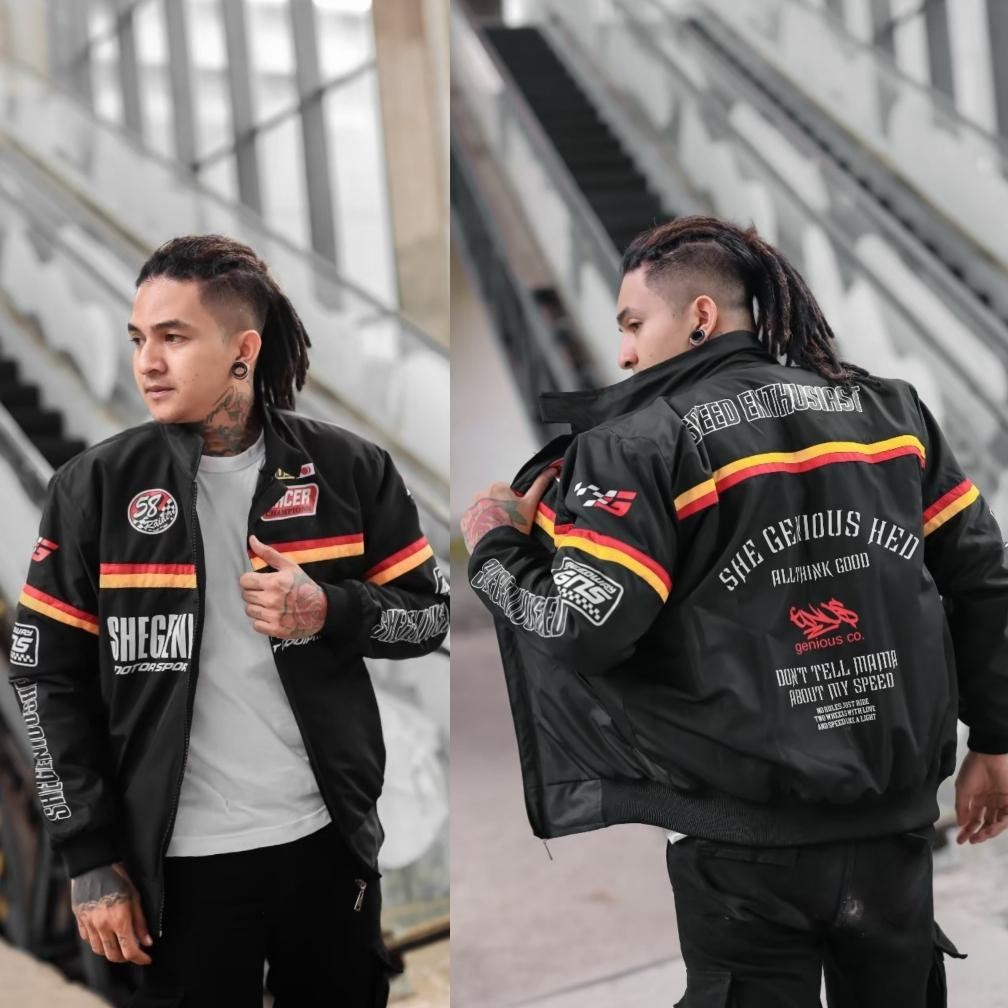 Jual Nascar Jacket Racing Pria Wanita Original Distro - Jaket Motor Terbaru | Shopee Indonesia