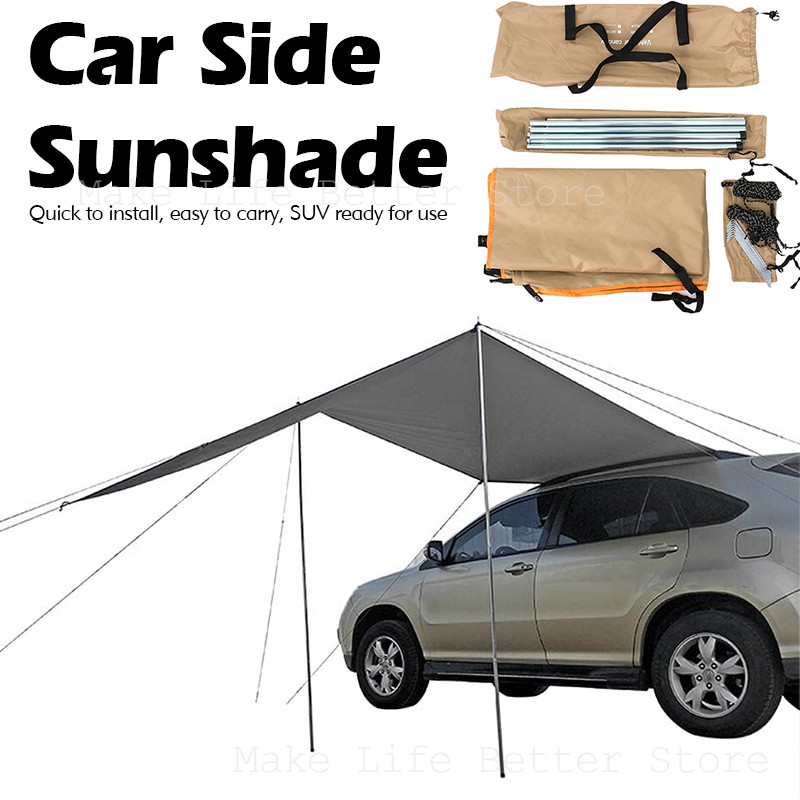 Jual WEDO Car Shelter Shade Camping Side Car Roof Top Tent Awning Waterproof UV Portable Camping ...