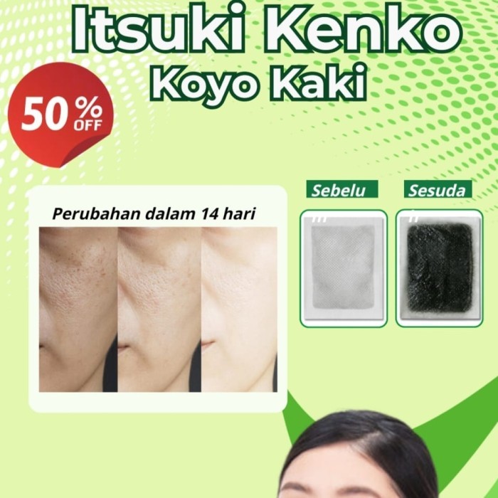 Jual Itsuki Kenko Koyo Kaki Jepang Detox Racun Tubuh Herbal Kulit ...