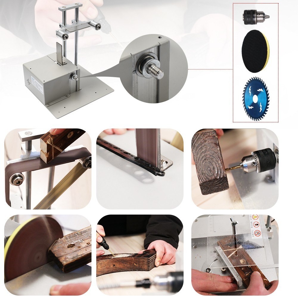 Jual MADURAJAYYA 4-in-1 Multifunctional Mini Small Table Saw Belt ...