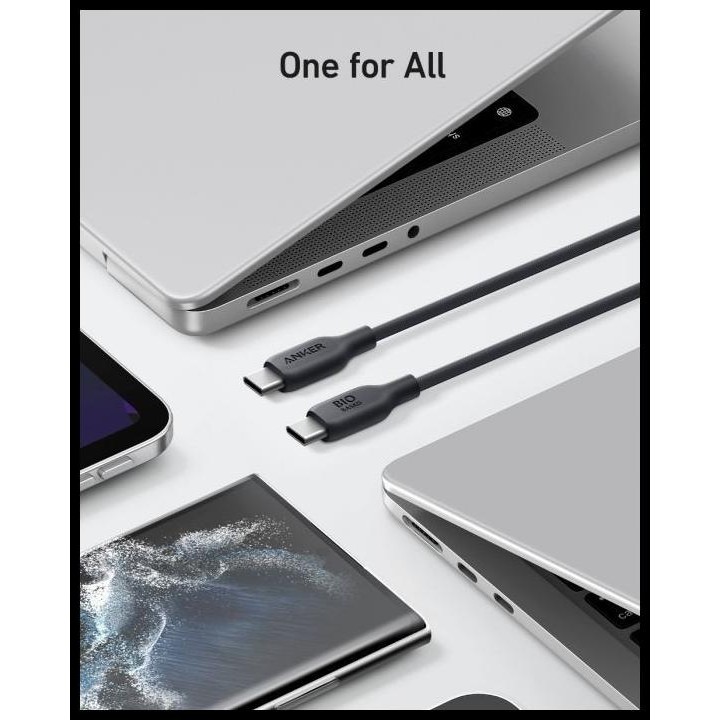 Jual Anker 544 Powerline Usb-C To Usb-C Bio-Based Cable 3Ft/0.9M ...