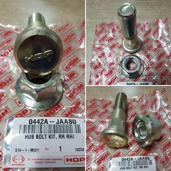 Jual BAUT RODA BELAKANG HINO 500 ASLI HOP BARU | Shopee Indonesia
