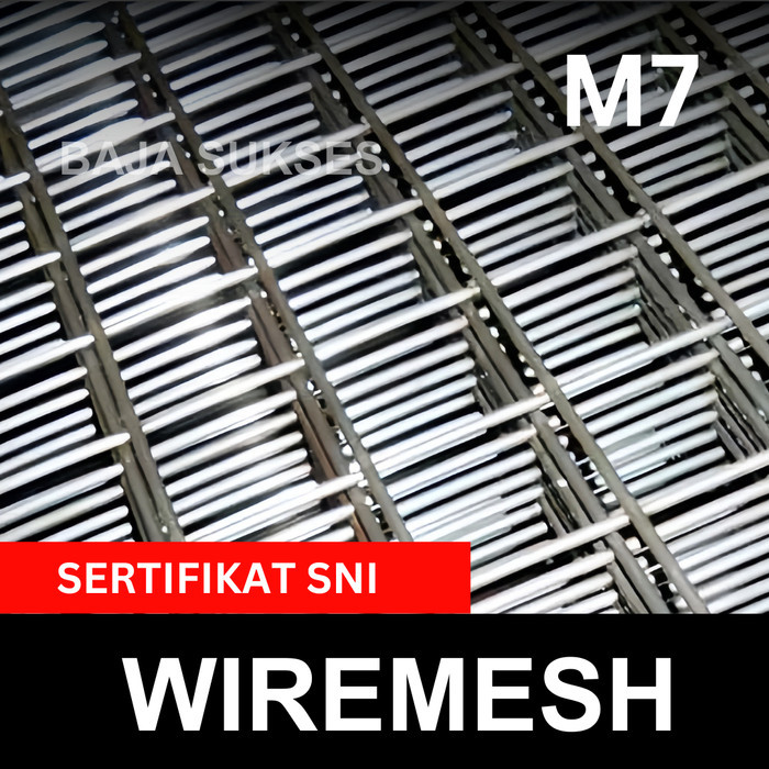 Jual Besi Wiremesh 7mm / Wermes M7 Sertifikat SNI Full | Shopee Indonesia