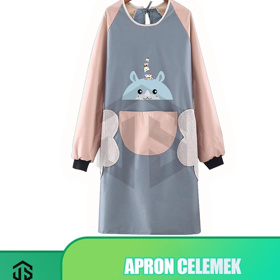 Jual Apron Maa Celeme Dapur Wateroof Den Uni Orean Tyle | Shopee Indonesia