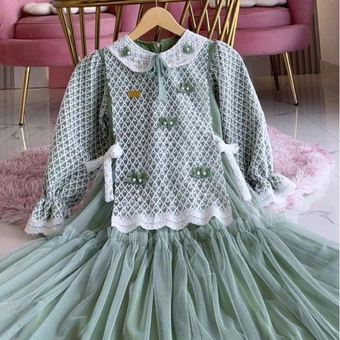 Jual Gamis Fujian Model Rompi Anak Perempuan Terbaru 2024 - Bahan ...