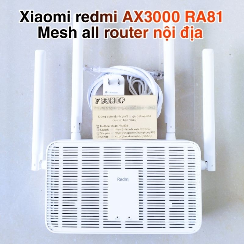 Jual Xiaomi Redmi AX5 AX1800 AX3000 CR8806 CR8808 CR8809 PENGEMBALIAN WiFi 6 AX3000 Jala Semua ...