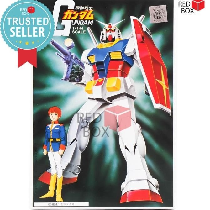Jual 1/144 RX-78-2 Gundam Bandai Original Gunpla Model Kit | Shopee Indonesia