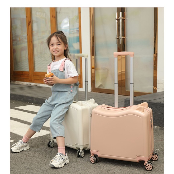 Jual Koper Scooter Trolley Kids Kabin Bagasi Koper Travel Luggage 2 In ...