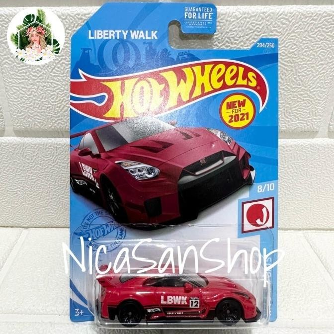 Jual PREMIUM HOT WHEELS NISSAN R35 LBWK SILHOUETTE HW J-IMPORTS US CARD ...