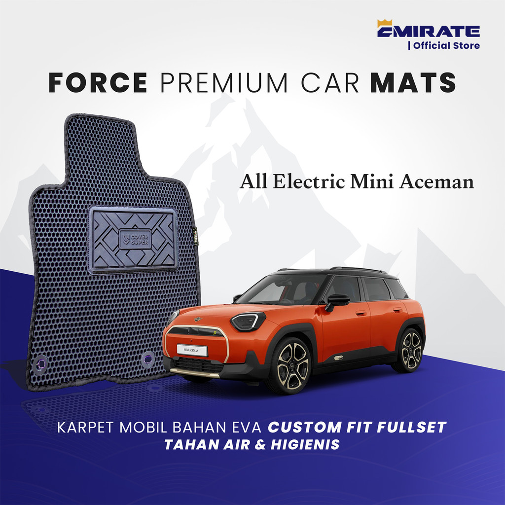 Jual Karpet Mobil Mini Cooper All Electric Mini Aceman EVA Force ...